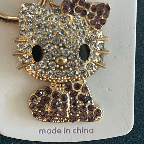 Accessories | Copy New Gold And Purple Kitty Cat Fashion Jewelry ...